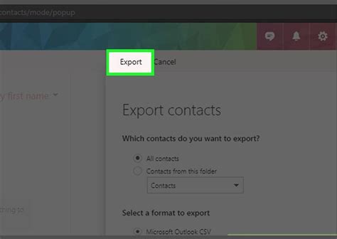 How To Export Outlook Contacts Manually Works In