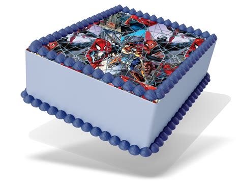 Spiderman Edible Image Edible Perfections