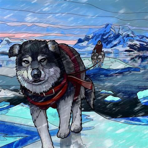 Seppala has an idea ! | Canine art, Dog animation, Dog drawing