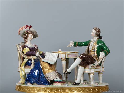 Винтаж Старинная фарфоровая статуэтка Германия в интернет магазине Ярмарка Мастеров по цене