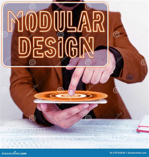 Inspiration Showing Sign Modular Design Business Concept Product Designing To Produce Product