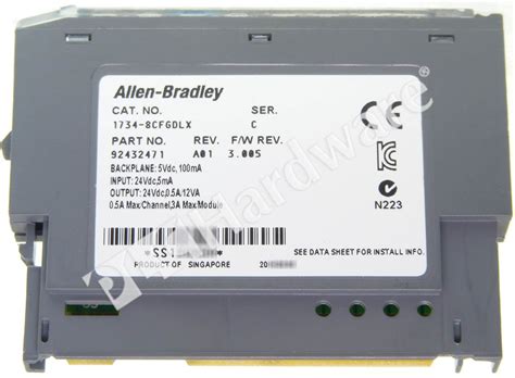 PLC Hardware Allen Bradley CFGDLX Series C Used PLCH Packaging