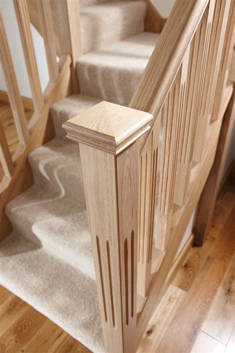 Solid Oak Newel Cladding Blueprint Joinery