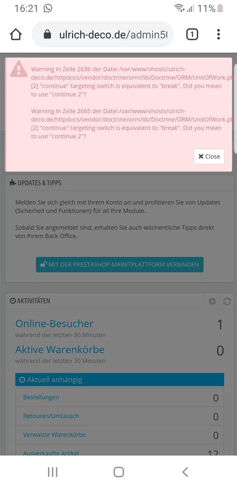 Prestashop Not Compatible With PHP 7 3 12 Issue 16649 PrestaShop