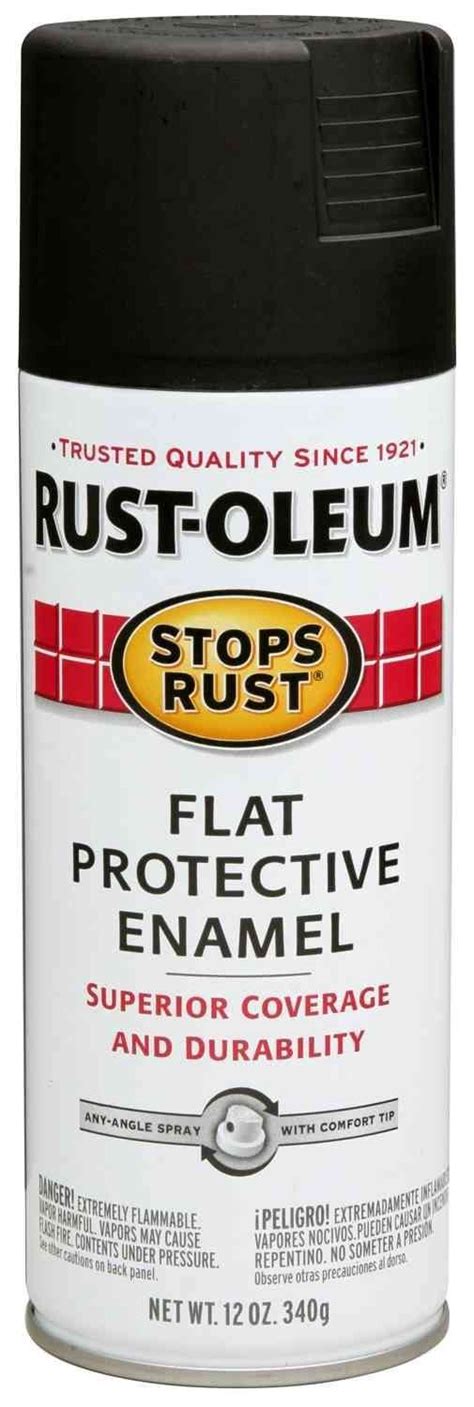 Rust Oleum Stops Rust Protective Enamel Flat Spray Paint