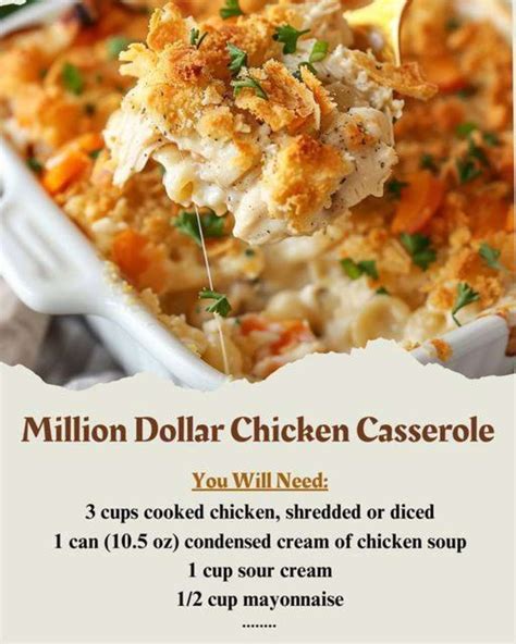 Million Dollar Chicken Casserole Artofit