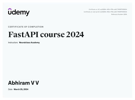 Completed Fastapi Course Abhiram V V Posted On The Topic Linkedin