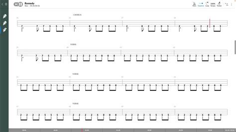 Seether Remedy Bass Tab Play Along Youtube