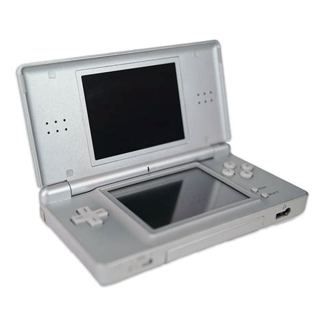 Metallic Silver Nintendo Ds Lite System Certified Tested And Cleaned