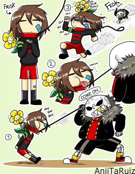 Underfell Frisk Nop By Aniitaruiz On Deviantart Undertale Cute Undertale Comic Funny