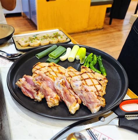 부천역 맛집 숯불닭갈비 닭특수부위 구이전문점 팔각도 부천역점 네이버 블로그