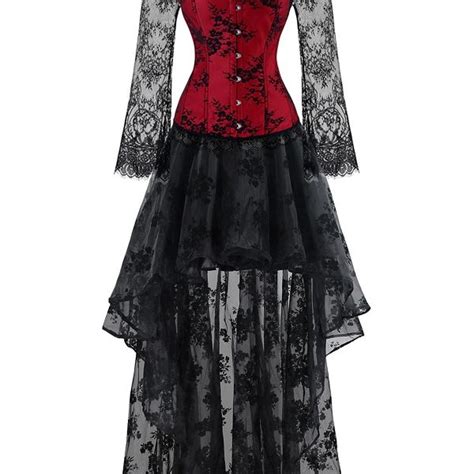 High Low Two Piece Corset Dress Td Mercado