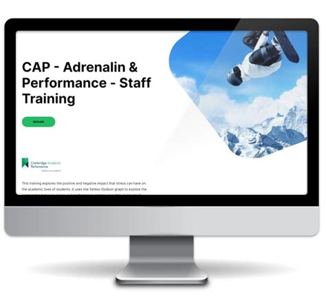 How Adrenalin Improves Performance Cambridge Academic Performance