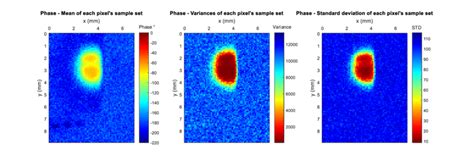 10 compares maps obtained when computing the mean the variance and