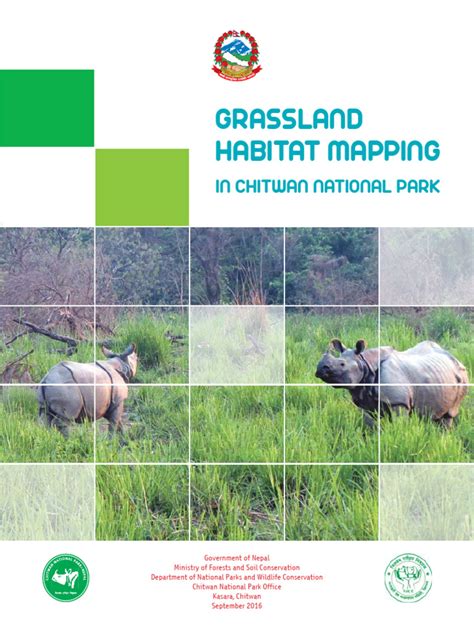 Grassland Habitat Mapping Cnp Printed Pdf Grassland Tiger