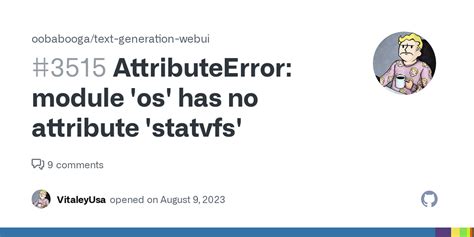 attributeerror module os has no attribute statvfs · issue 3515