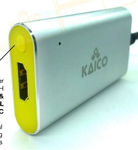Hello Does The Kaico 2x Line Doubler Use Normal Sized Hdmi Cable R