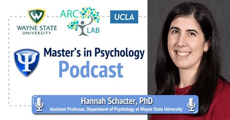 Hannah Schacter Assistant Professor Department Of Psychology At Wayne State University In