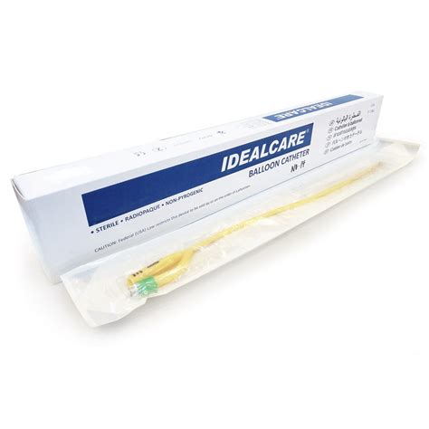 Idealcare Foley Catheter Silicone Coated 1s