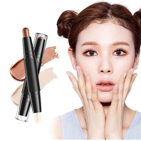 Js Sexy Double Ended Highlighter Contour Sticks Concealer Pen Cream