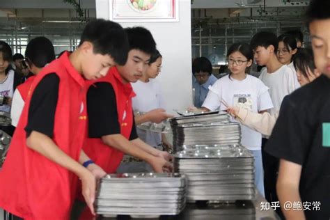 阜南县玉泉中学开展“厉行节约 反对浪费”食堂文明志愿服务活动 知乎