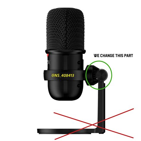 Hyperx Solocast Mic Adapter Mount For Ugreen Lp142 By Ns Download
