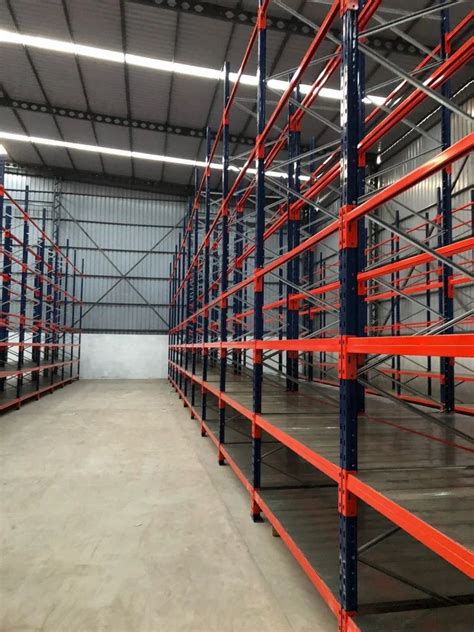 Mild Steel Heavy Duty Racks For Warehouse Storage Capacity 1500 Kg