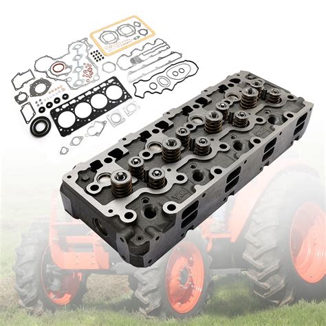 Complete Cylinder Head W Valvegasket For Kubota V3300 V3300 Di Engine