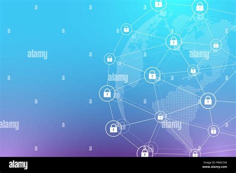 Protection Concept Data Security System Shield Protection Verification Cyber Security And