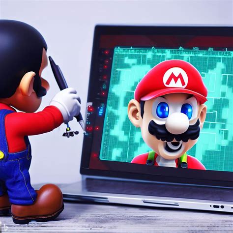 Mario Using Ai Image Creator Rmarioaiart
