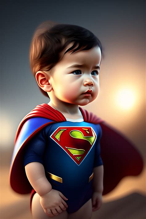 Lexica Baby Superman Moonwalker Render Rembrandt Cgsociety