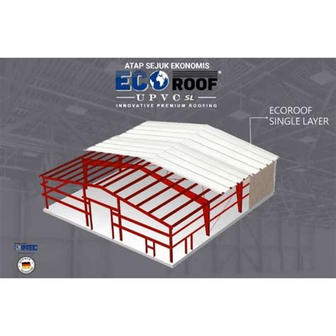 Jual Atap Ecoroof Upvc Single Layer 5 Meter Kab Bekasi Tiga Daon