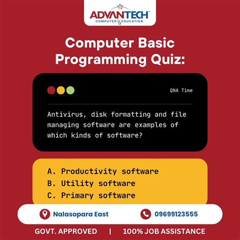 Advantech Computer Education Private Limited On Linkedin Computerquiz Programmingbasics