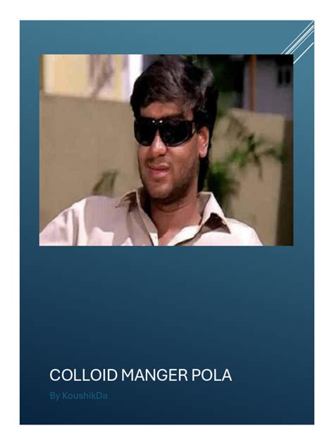 Colloids Pdf
