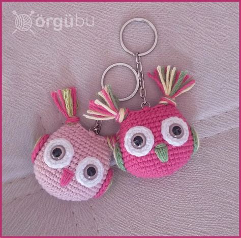 Amigurumi Anahtarlık Yapımı Model Örgübu