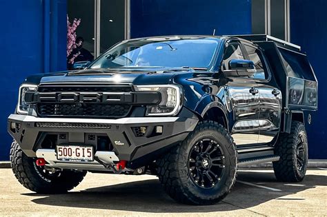 Ford Ranger Next Gen Hussla Ambush Matte Black Wheel 12570