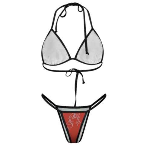 Ensemble 2 Pièces Maillot De Bain élégant Bikini Triangle Push Up Femme