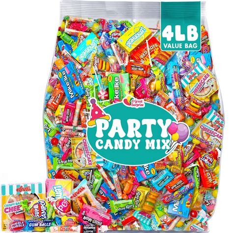 Buy Birthday Party Candy Mix 4 Pounds Bulk Candies Large Candy