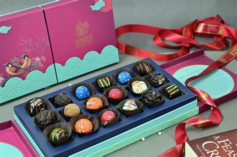 NAKED FOR COCOA Signature Luxury Chocolates Gift Hamper Box For Diwali Christmas Birthday