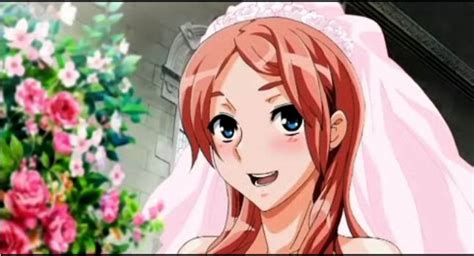 Rule 34 D Blue Eyes Bride Canon Genderswap Dress Female Flower Musashino Takumi Red Hair Rule 63
