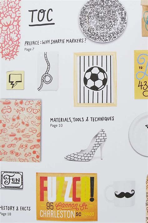 Sharpie Art Workshop Book Dessins Au Marqueur Urban Outfitters Art