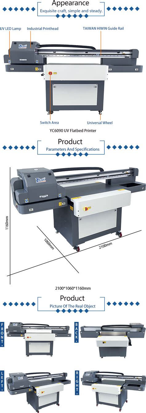 China Fast Efficient Inkjet Printer UV Flatbed Printer Manufacturers And Suppliers Ntek