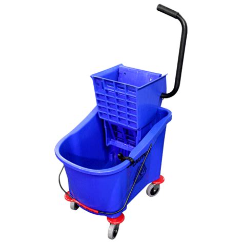 BUCKET WRINGER 36L BLUE ECONO SINGLE Fowkes Bros