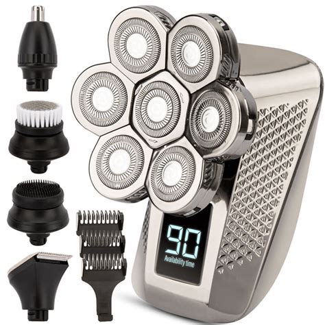 Aw 7d Head Shavers For Bald Men Anti Pinch Electric Razor For Men 5