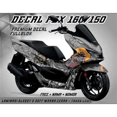 Jual Striping All New Pcx 160 Full Body Decal Pcx 160 Full Body Sticker