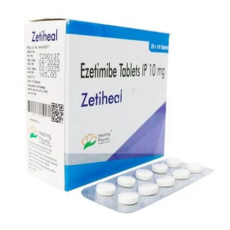 Ezetimibe 10 Mg Tablet 20x10 Tablets At Rs 165stripe In Nagpur Id