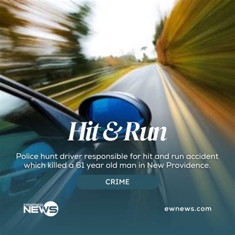 Hit And Run Accident Kills Elderly Man Police Hunt Driver Responsible
