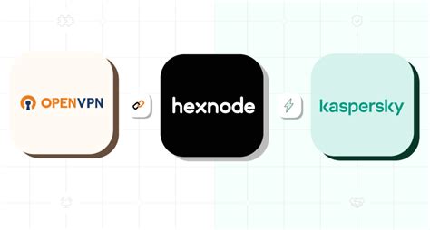 Hexnode Partners With Kaspersky And Openvpn