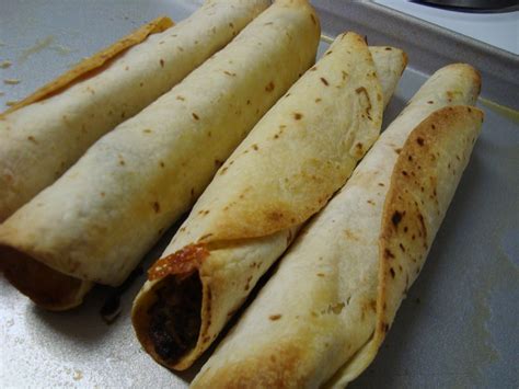 A Little Cooking Shredded Beef Flautas