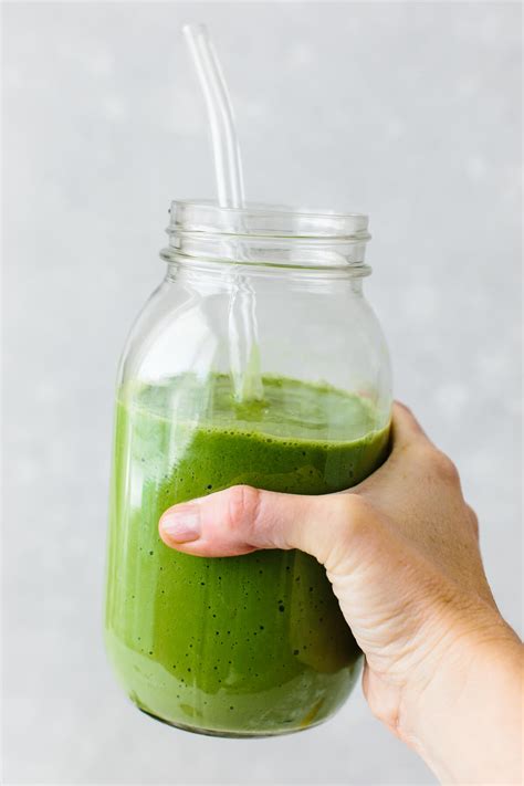 Best Green Smoothie Recipe 5 Ingredients Downshiftology